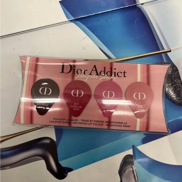 Dior | Makeup | Dior Addict Lipstick Hydragel Sample Card New 4 Pink ...